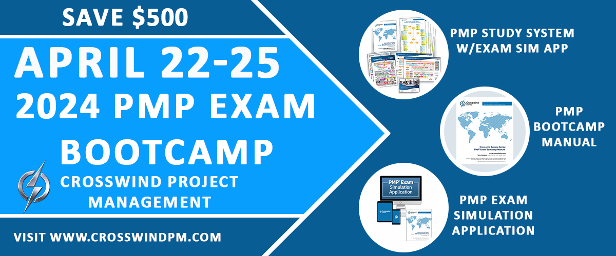 2024 PMP Exam Bootcamp (April 22-25) | Crosswind Learning 2024 PMP Exam Bootcamp (April 22-25) | Crosswind Learning